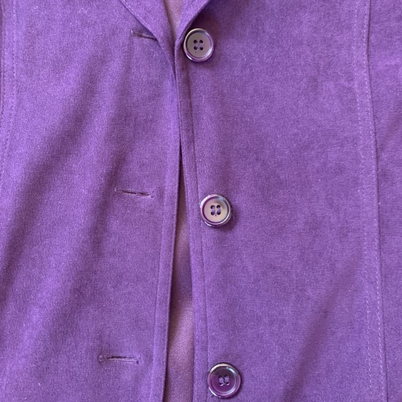 Jackets & Coats | Vintage Deep Purple Jacket | Poshmark